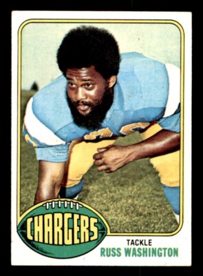 1976 Topps Football #38 Russ Washington EX | eBay
