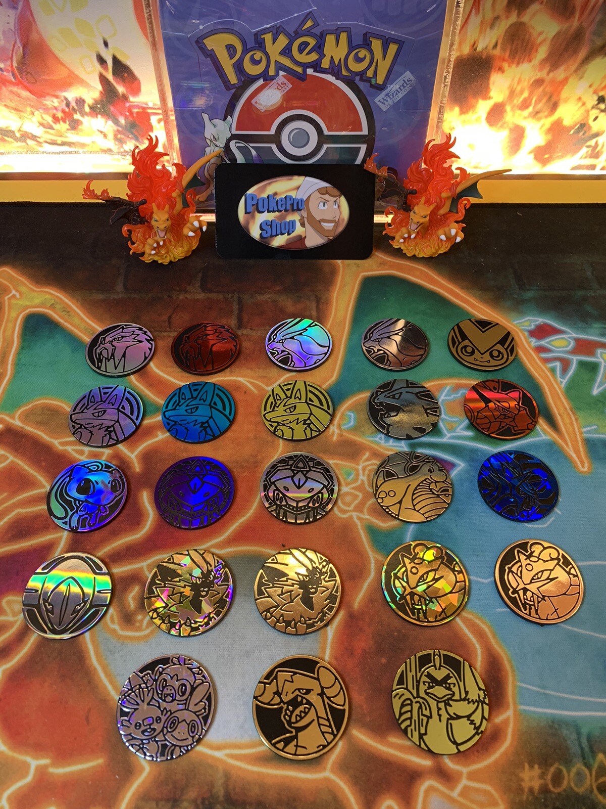 Pokemon TCG Coins - Pick Your Coins, Dragonite, Mew, Entei, Suicune ...