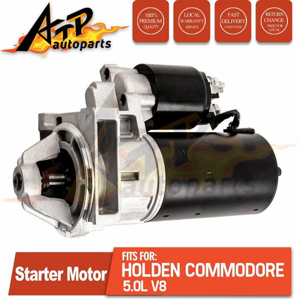 HEAVY DUTY STARTER MOTOR FOR HOLDEN COMMODORE 253 304 308 VB VC VH VK ...