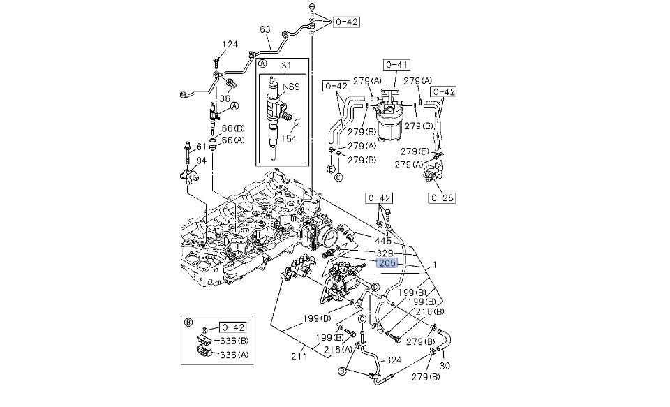 ISUZU Genuine Fuel Temperature Sensor 6NK1 4HK1 for NQR NPR 8980235810 ...