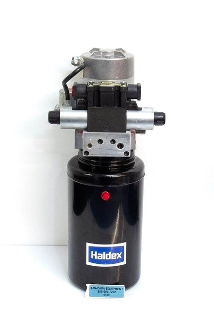 Haldex 220975 Assembly Pump Hydraulic Power Unit with 12vdc Motor (9189 ...