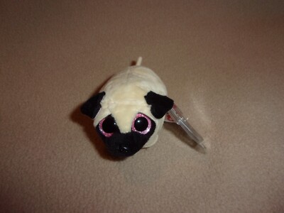 TY CANDY THE PUG TEENY TYS- 4"- 2017- MWMT-NEW-2017-STACKABLE | eBay