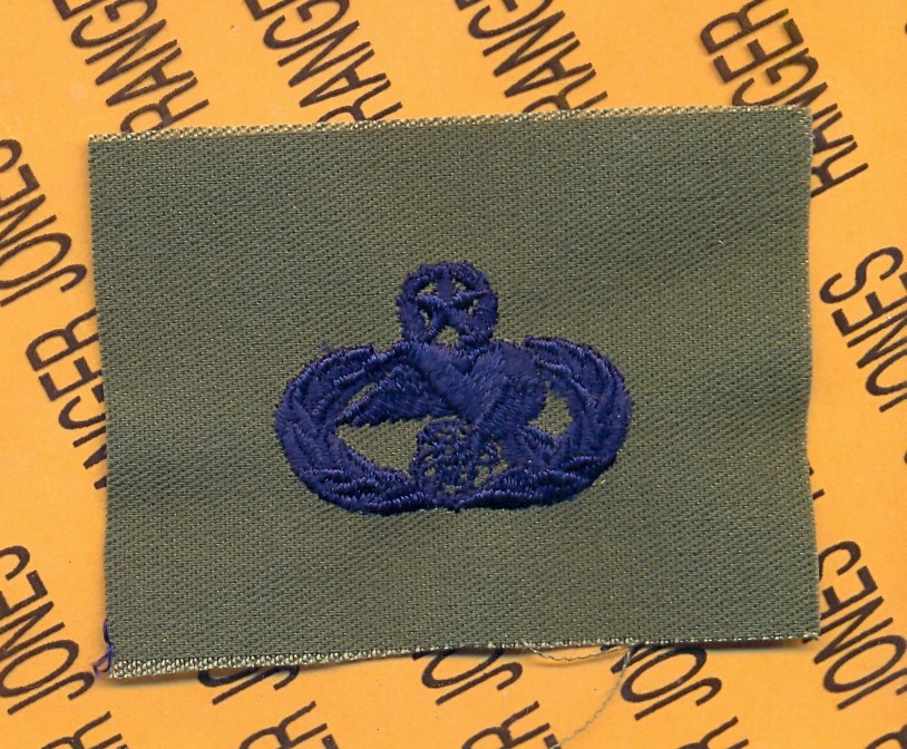 USAF Air Force Master Transportation Qualification OD Green & Blue ...