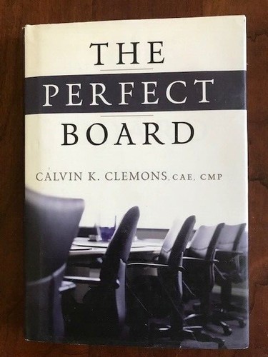 The Perfect Board by Calvin K. Clemons, SIGNED by author Hardcover w ...