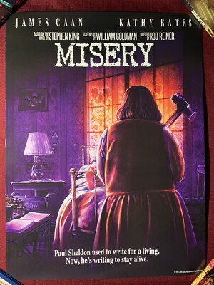 MISERY Movie Poster 18 X 24 Scream Factory | eBay
