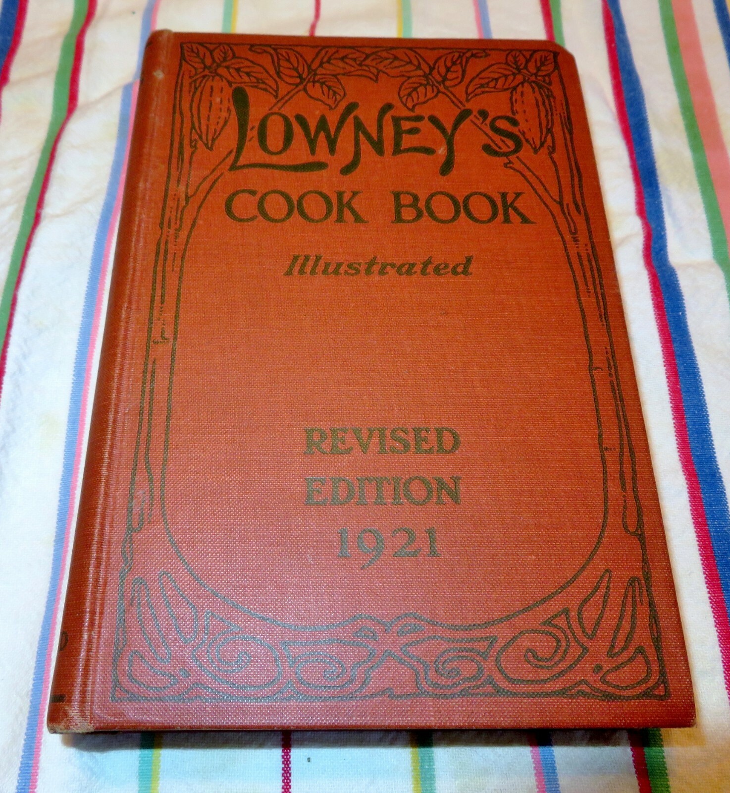 Lowney's Cook Book Illustrated, Revised Edition 1921 | eBay