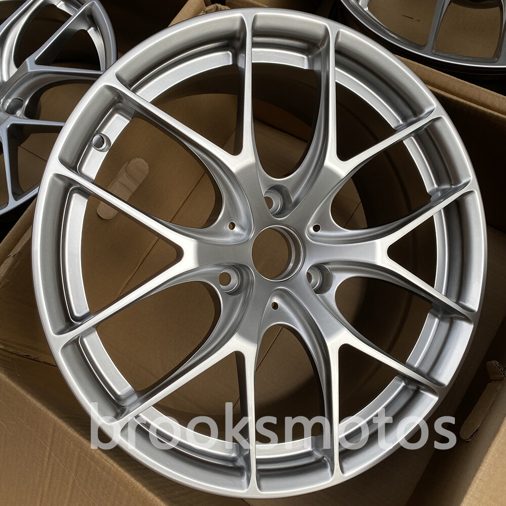 17" NEW STYLE HYPER SILVER WHEELS RIMS FITS FOR SMART FORTWO 3X112 17x7 ...