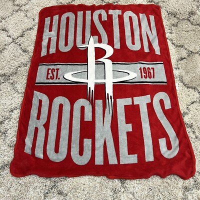 2017 Houston Rockets NBA 44”x60" Fleece Throw Blanket By Northwest ...