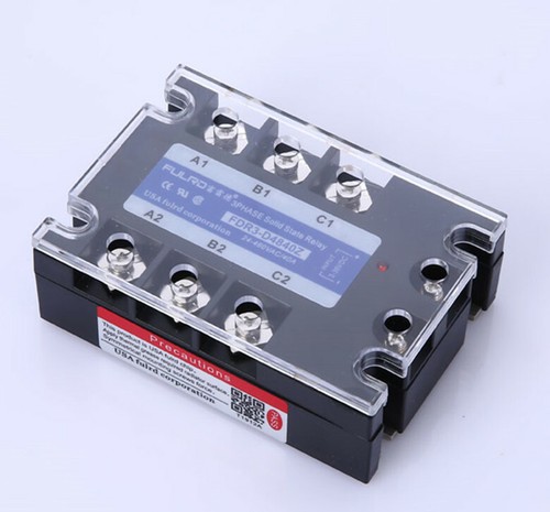 FULRD Three-phase Solid State Relay FDR3-D4840Z 40A DC-AC 24-480VAC 3 ...