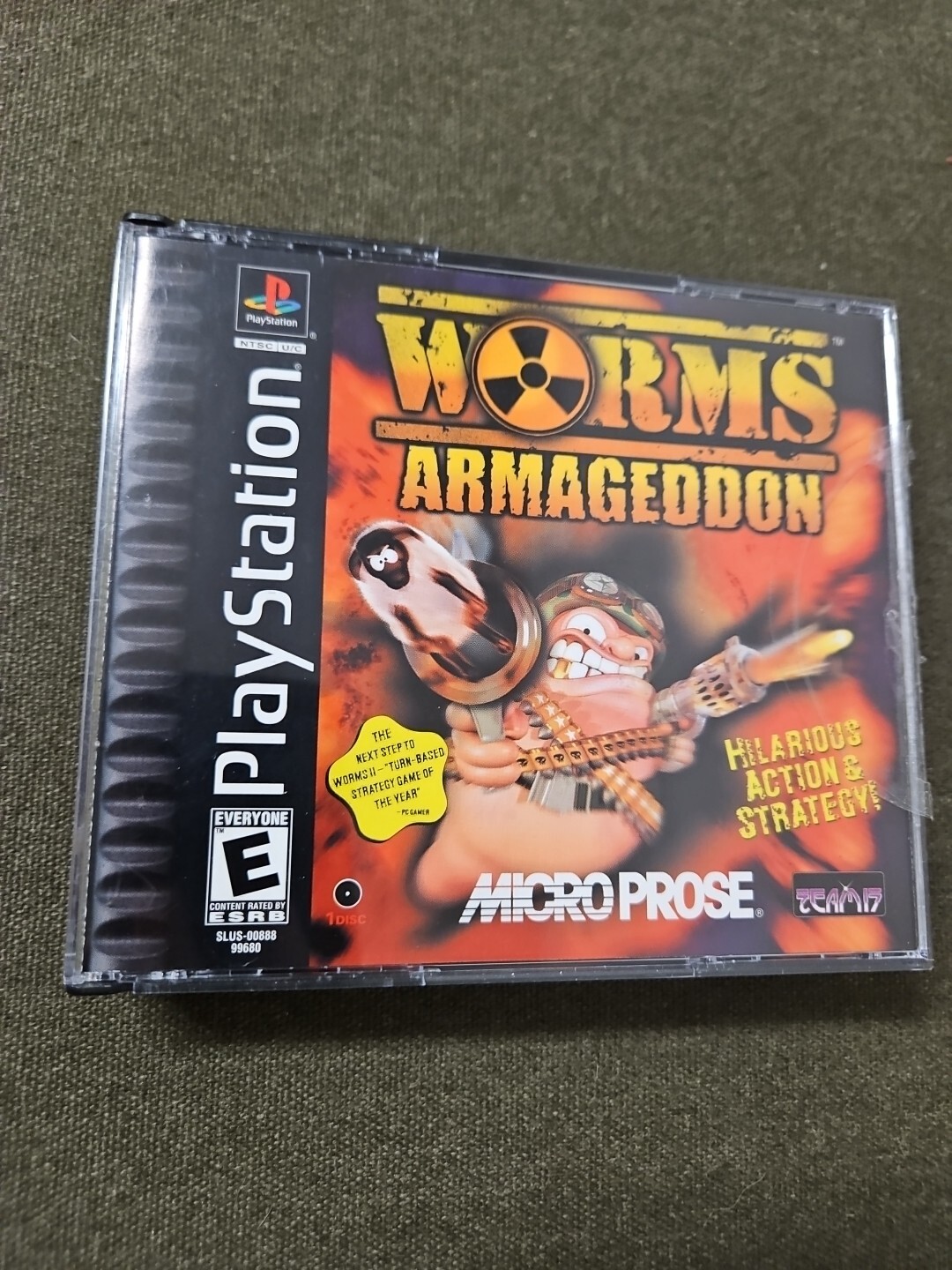 Worms: Armageddon (Sony PlayStation 1, 1999) PS1 CiB 76930996805 | eBay