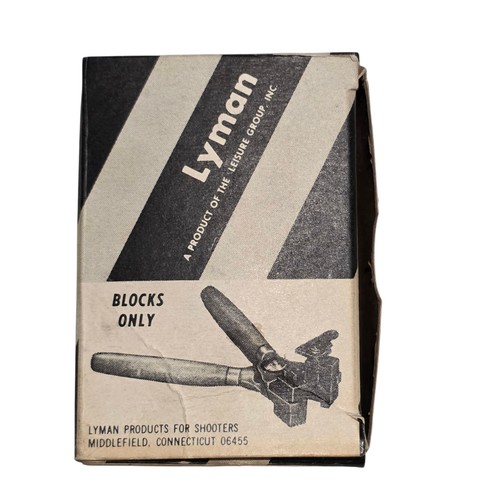 Lyman 2 Cavity Mould Block Bullet Mold 358156 New Old Stock In Original ...