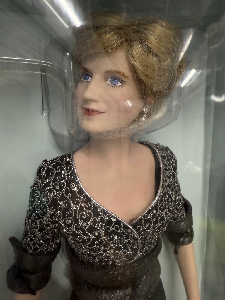 New Franklin Mint Diana Princess of Nobility Portrait Doll Collectible ...