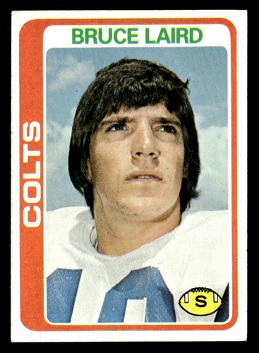 Bruce Laird 1978 Topps Card #438 Baltimore Colts | eBay