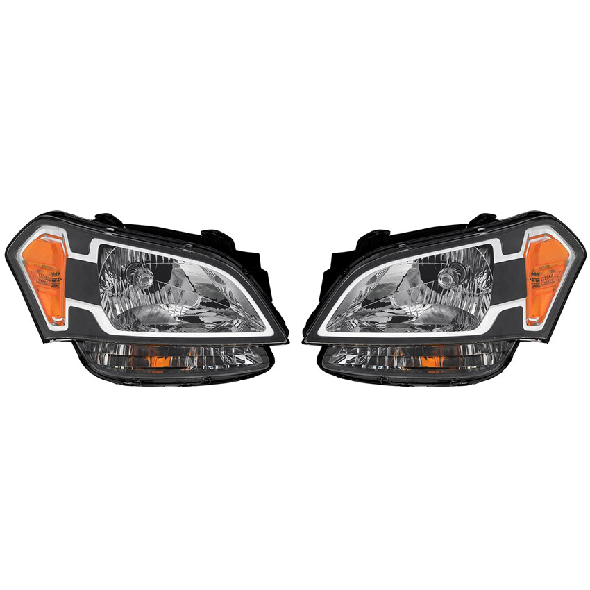 NEW PAIR OF HALOGEN HEADLIGHT FOR KIA SOUL 10 921022K030 921012K030 ...