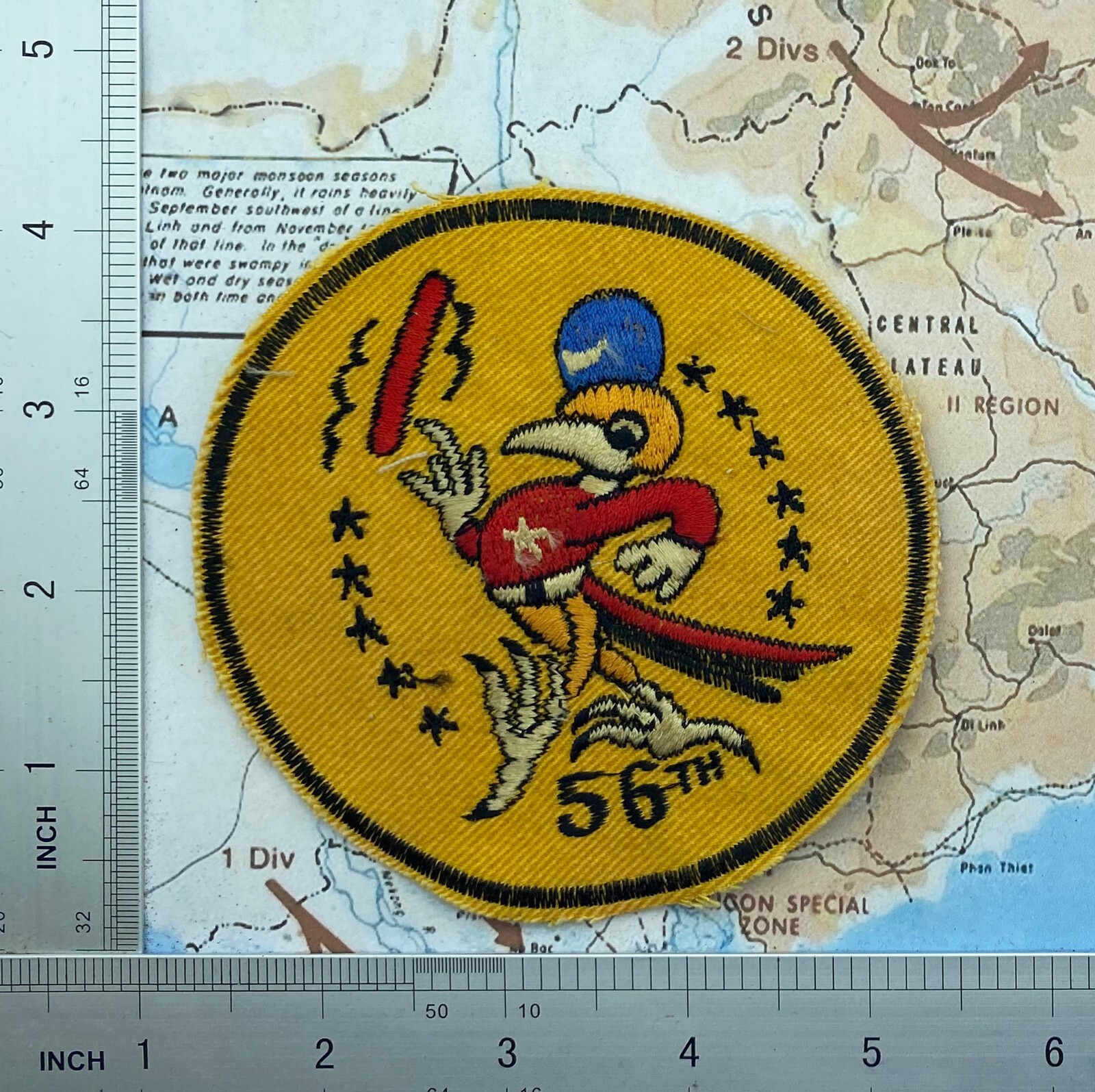 Patch , USAAF AIR FORCE PATCH , 56th FIGHTER SQUADRON , t3-334 | eBay