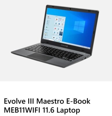 Evolve III Maestro 11.6" Laptop Computer - Dark Grey | eBay