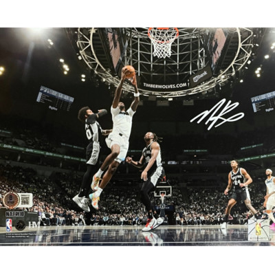Naz Reid Autographed Minnesota Timberwolves 8x10 Photo Beckett Signed ...