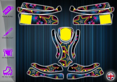 ARROW X1 KART STICKERS - GO KART GRAPHICS - KART STICKERS - KART DECALS ...