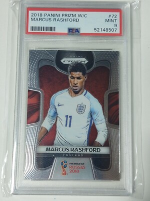 2018 PANINI PRIZM WORLD CUP MARCUS RASHFORD #72 SOCCER PSA 9 MINT | eBay