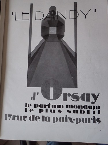 LE DANDY parfum d'ORSAY + fusil DARNE + BAS GUI pub papier ILLUSTRATION ...