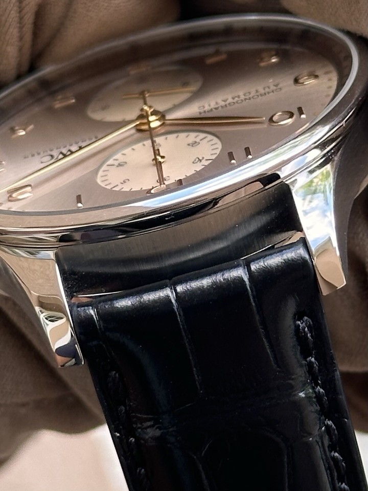 IWC PORTUGIESER CHRONOGRAPH SAND DUNE 41mm New Release | eBay