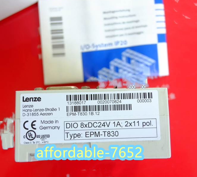 lenze EPM-T830 I/O module 13188017 EPM-T830 Brand New Fast Shipping | eBay