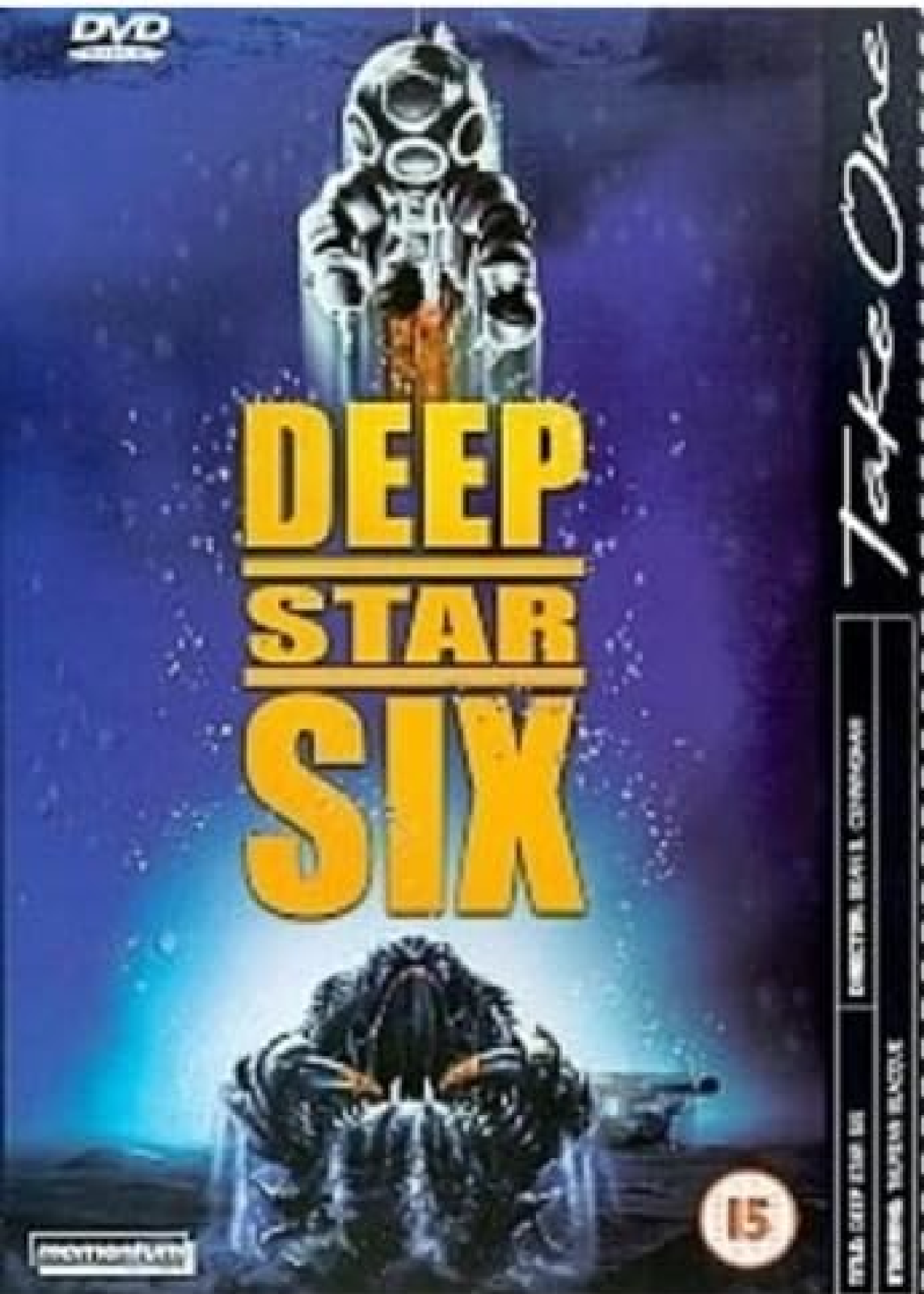 Deep Star Six 6 DVD Taurean Blacque Nancy Everhard Movie Film New Sealed UK R2 5060021175434 ...