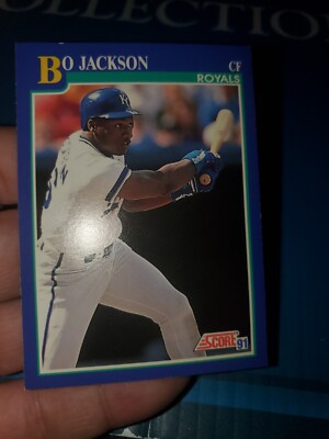 🔺️1991 Score#5 Bo Jackson AUBURN/ Royals ! PHENOM/LEGEND!BO KNOWS🏈⚾ ...
