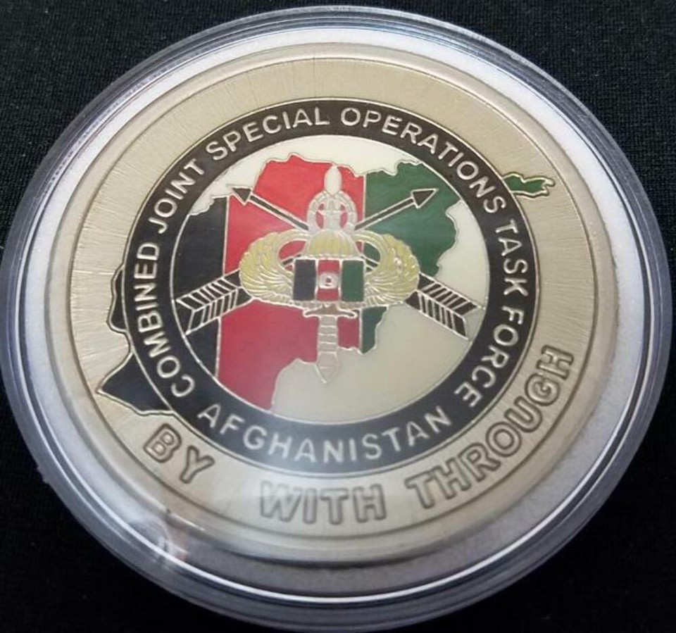 Combined Joint Special Operations Task Force-Afghanistan CJSOTF-A Round ...