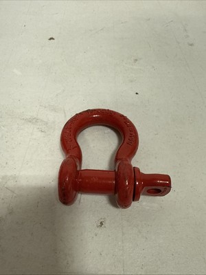 Crosby S-209 WLL 3-1/4T Clevis Shackle w/1-1/8" Screw Pin Rigging Cable ...