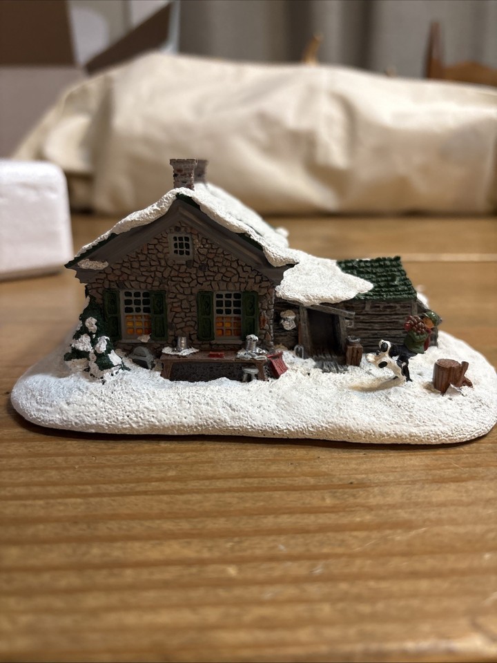 Norman Rockwell Hawthorne Architectural Register Evergreen Cottage | eBay