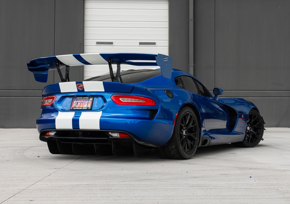 2017 Dodge Viper GTC ACR-E EXTREME 1 OF 1 SPEC GTS BLUE WITH WHITE ...
