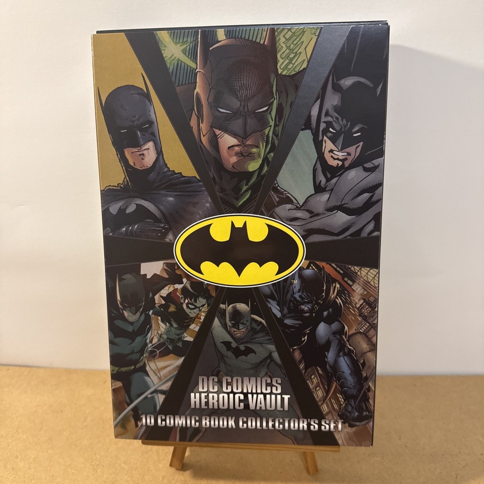 10 BATMAN #1’s DC Comics Heroic Vault Collector's Set ~ Dark Knight ETC ...
