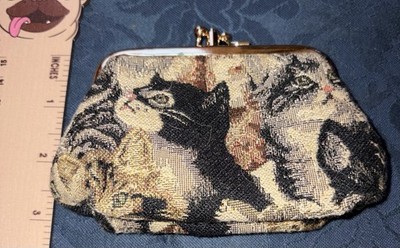 Signare Tapestry Cat Frame Coin Purse - New Without Tags | eBay UK