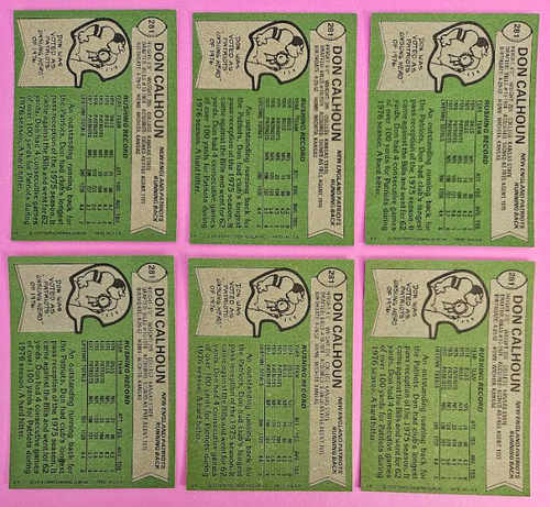 1978 Topps Football 33 cards - Adams, McCray, Fox, Haynes, Calhoun and ...