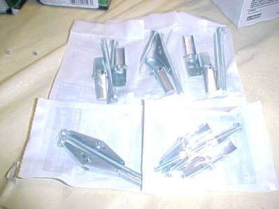 (10-Pack) 3/16" x 3” Wing Butterfly Anchor Toggle Bolts, Round Head ...