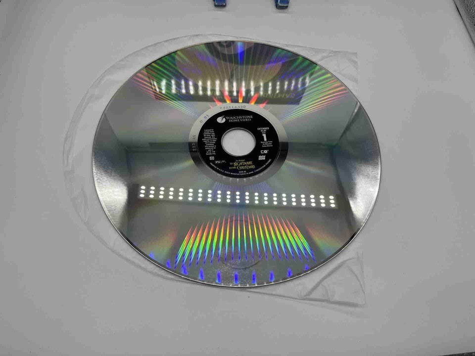 "The Nightmare Before Christmas" Letterbox Laserdisc LD - Tim Burton | eBay