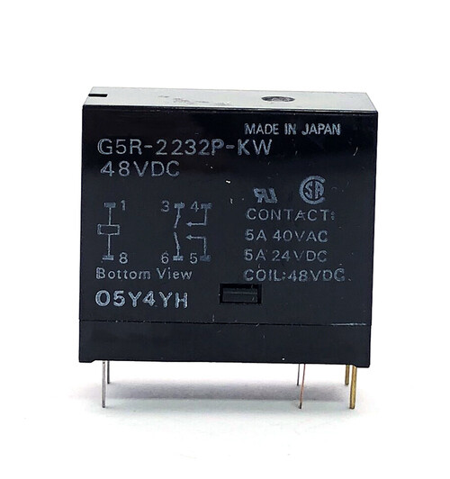 G5R-2232P-KW 48VDC Power Relay 6 Pins | eBay