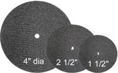 6/Pack Fiber Cut Off Discs - SHATTERPROOF - Separating & Roughing disc ...