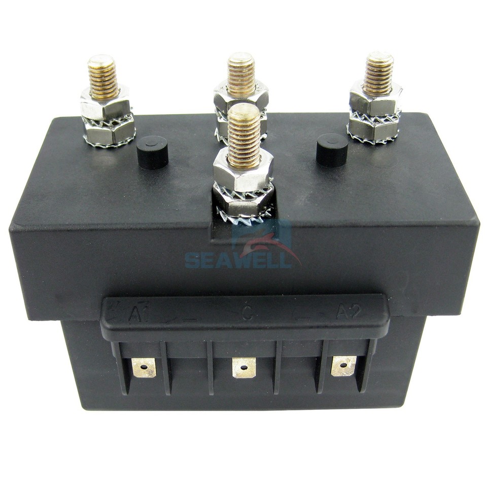 Anchor Windlass Reverse Solenoid Control Box For Marine Boat 12V 1500W ...
