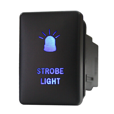 STROBE LIGHT 924B Push switch 12V OEM Replacement For Toyota Tacoma LED ...