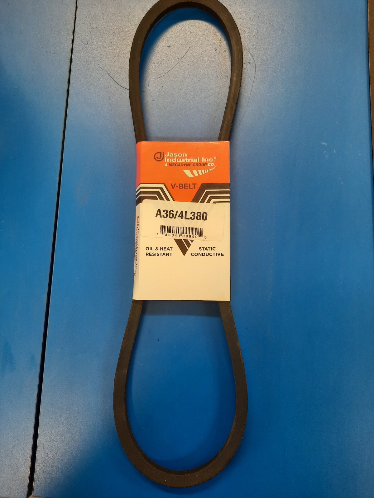 JASON INDUSTRIAL V-BELT A36/4L380 - 1/2" X 38" OD | eBay