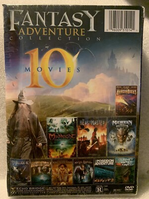 Fantasy Adventure Collection 10 Movies (DVD, 2014) Full Screen Marc ...