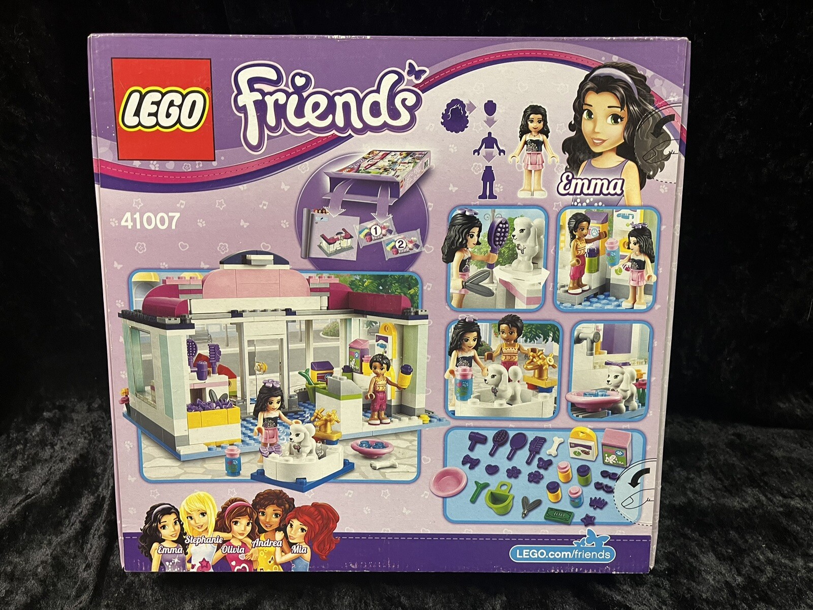 LEGO FRIENDS - 41007 Heartlake PET Salon - Poodle Emma Joanna Cute Shop ...