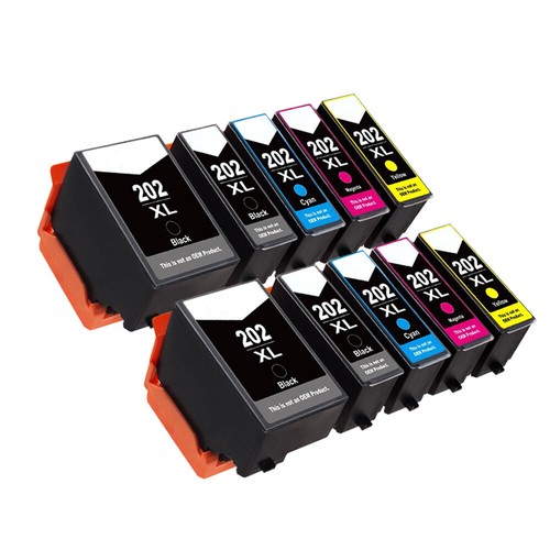 10 Ink Cartridge for Epson 202XL XP-6000 XP-6005 XP-6100 XP-6100 XP ...