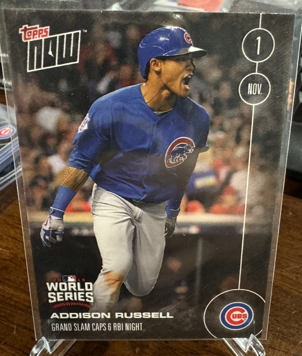 2016 Topps Now - World Series #651 Addison Russell for sale online | eBay