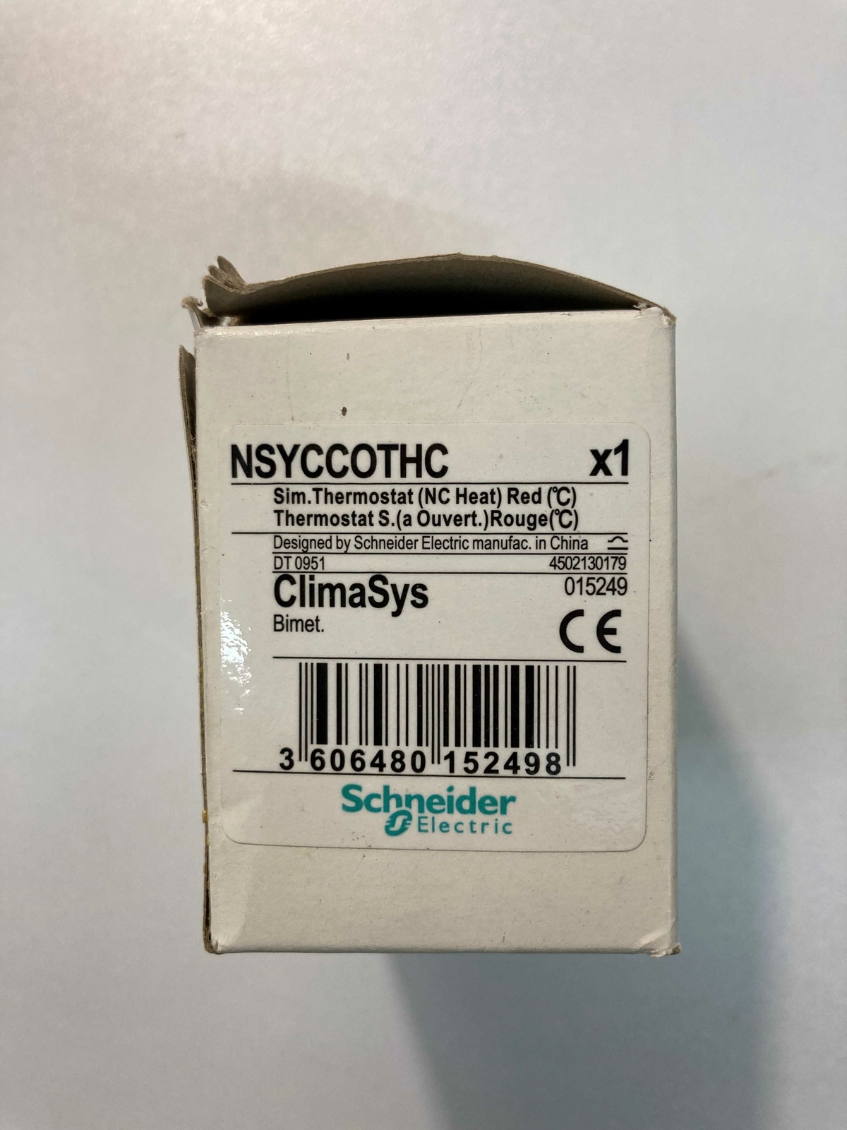 Schneider Electric Climasys-Thermostat NSYCCOTHC 015249 (Neu& OVP) | eBay
