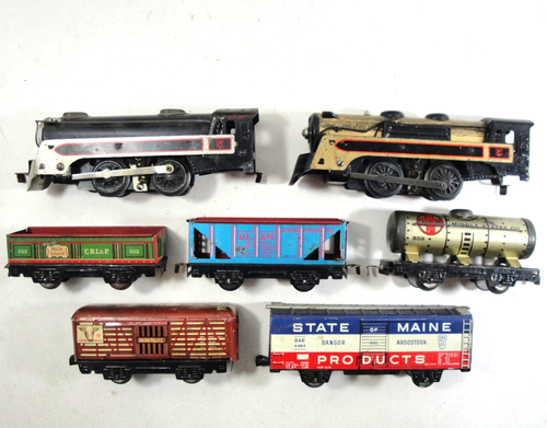 Marx O scale Prewar 0-4-0 Electric Locomotive No. 396 w Lot Vintage ...