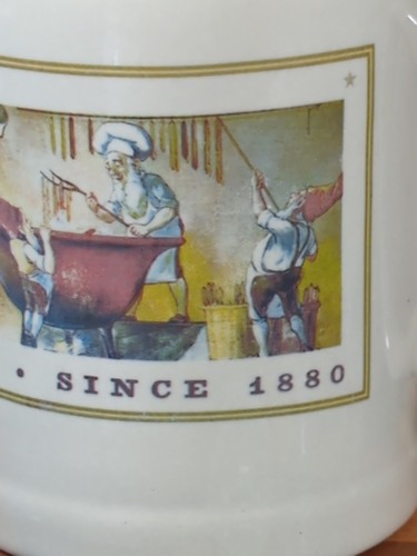 Vintage Usingers Sausage Milwaukee Elf Gnome Stein Mug Crock Ceramic ...