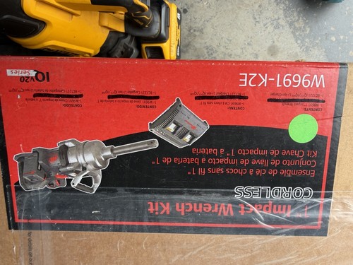 Ingersoll Rand W9691-K2E 20v 1" Dr 6" Anvil Impact w/4 BL2022 5ah ...